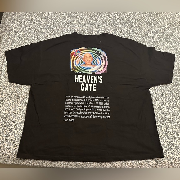 Shirts | Heavens Gate Cult Shirt Ufo Comet Ti And Do Nike Purple Poison ...